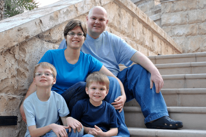 Verrips Family - Roy, Angela, Nathan, Rachel and Luke Verrips